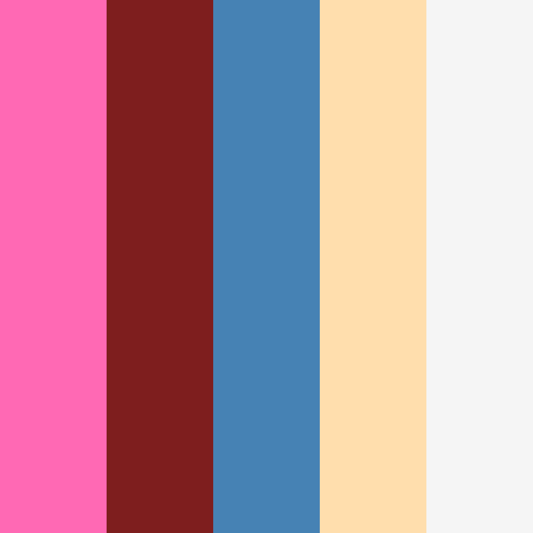 Pink Auburn Midnight Peach White Sage Dark Color Palettes - ColorMagic