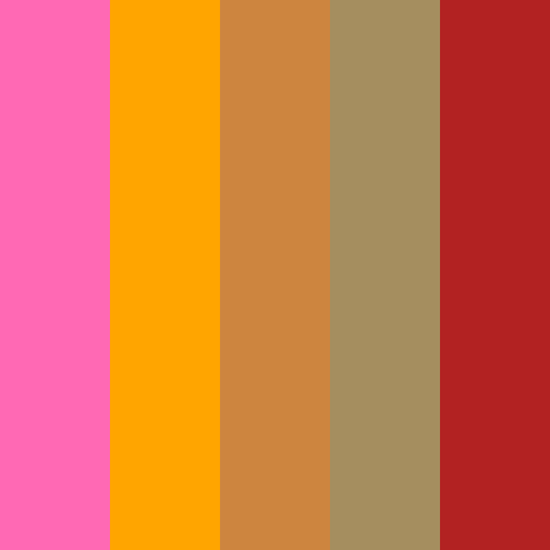 Pink Bright Rustic Hazel Red Color Palettes - ColorMagic