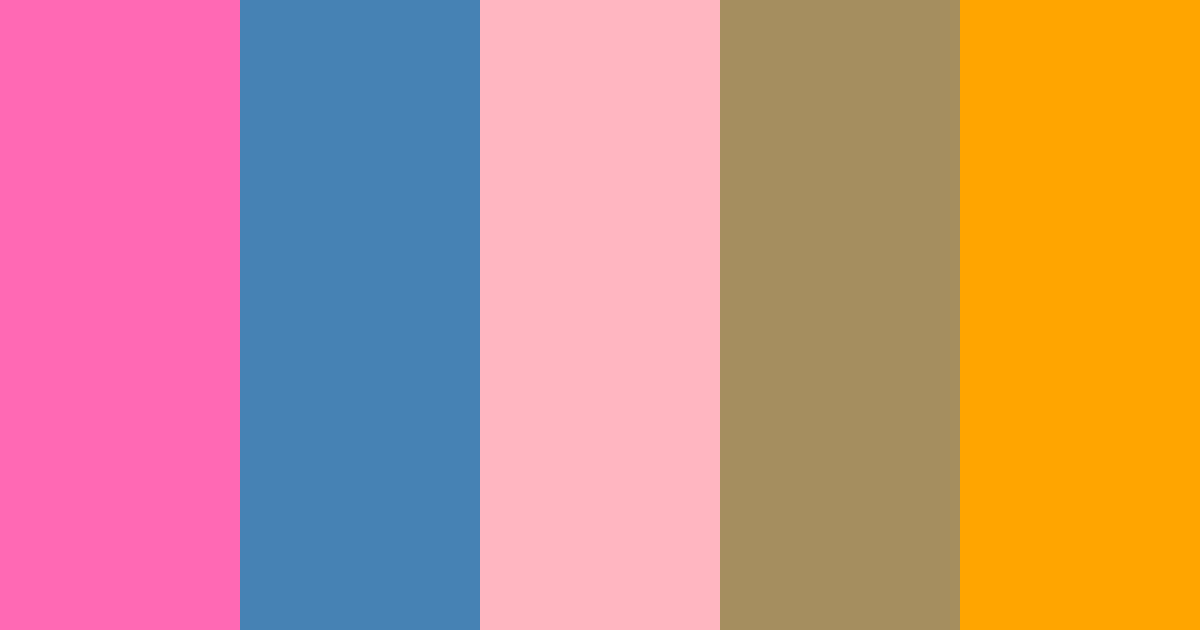 Pink Coastal Spring Hazel Bright Aqua Lavender Color Palettes - ColorMagic