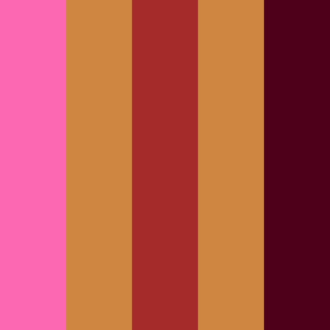 Pink Fall Brown Rustic Burgundy Color Palettes - ColorMagic