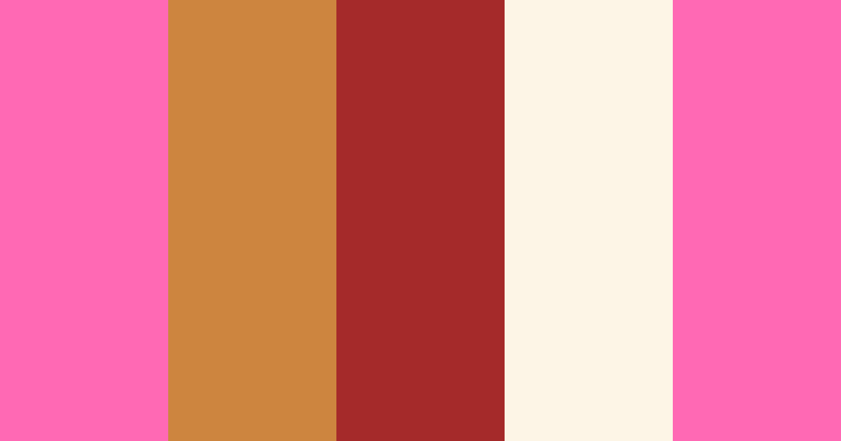 Pink Fall Brown Soft Aesthetic Tan Color Palettes - ColorMagic