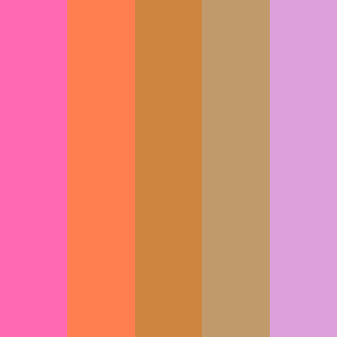 Pink Hawaii Fall Tan Violet Hazel Mint Soft Crimson Color Palettes ...