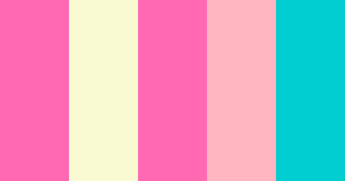 Pink Ivory Aesthetic Spring Aqua Color Palettes - ColorMagic