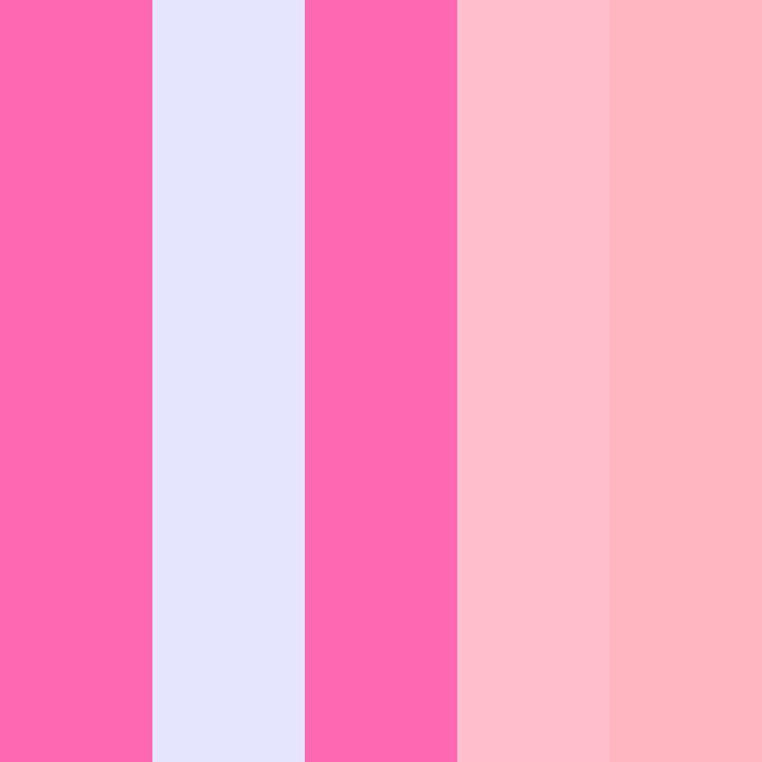 Pink Pastel Feminine Color Palettes - ColorMagic