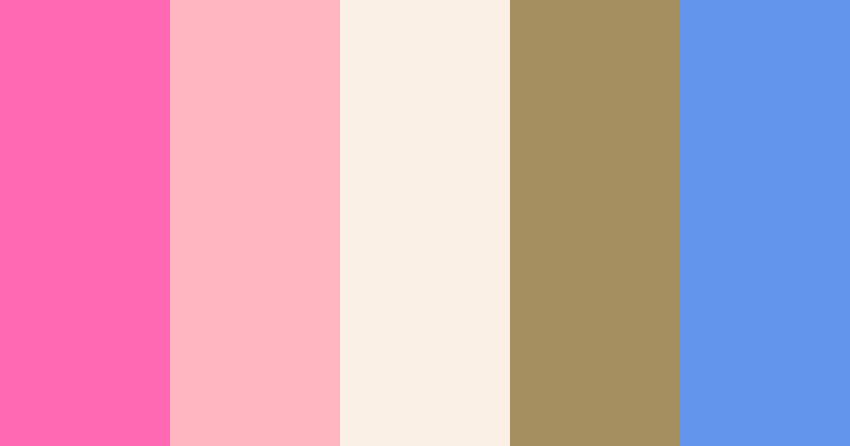 Pink Spring Cream Hazel Cool Gray 80s Peach Color Palettes - ColorMagic