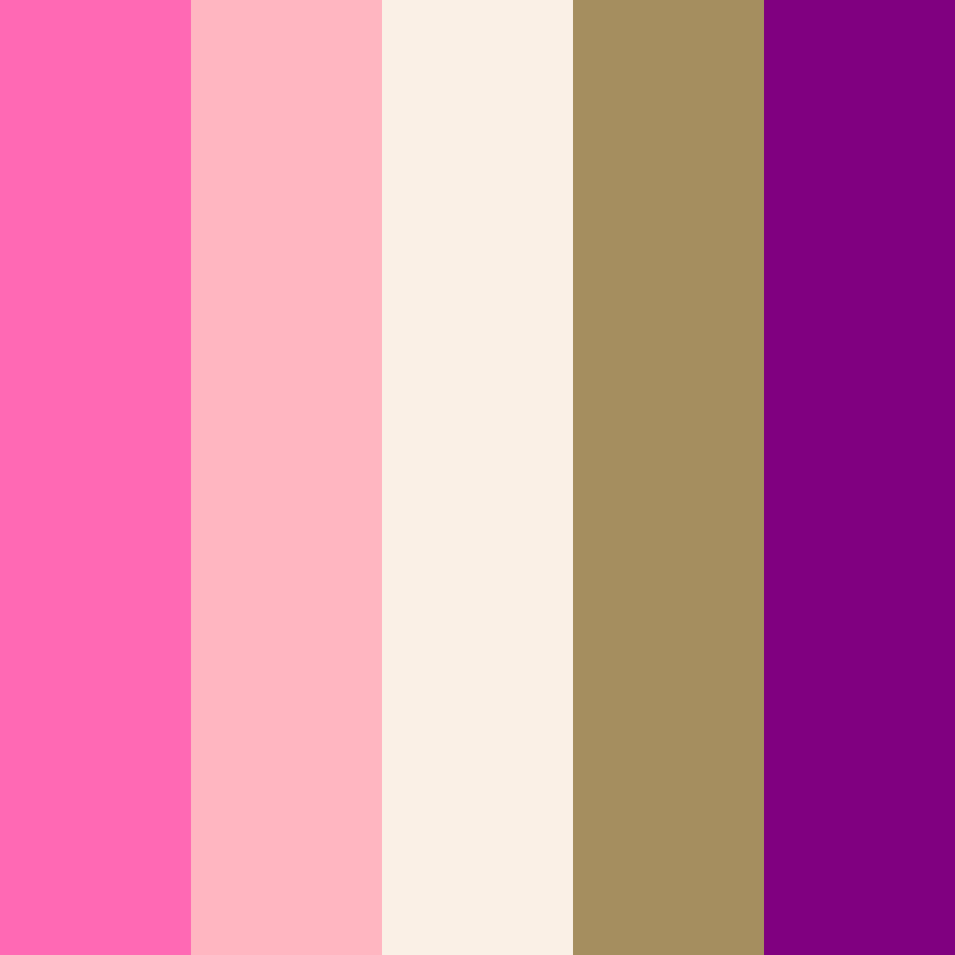 Pink Spring Cream Hazel Deep Red Nature Color Palettes - ColorMagic