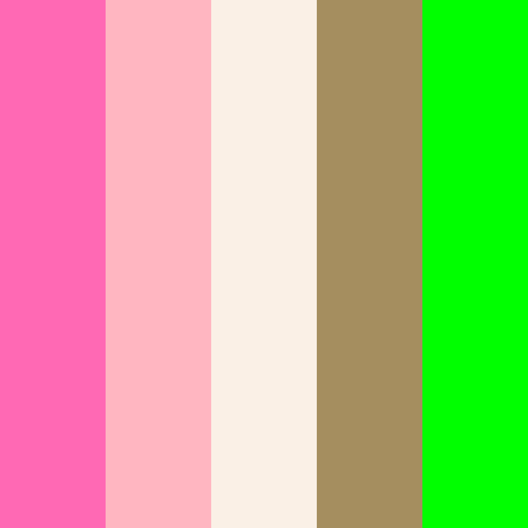 Pink Spring Cream Hazel Rainbow Indigo Space Green Color Palettes ...