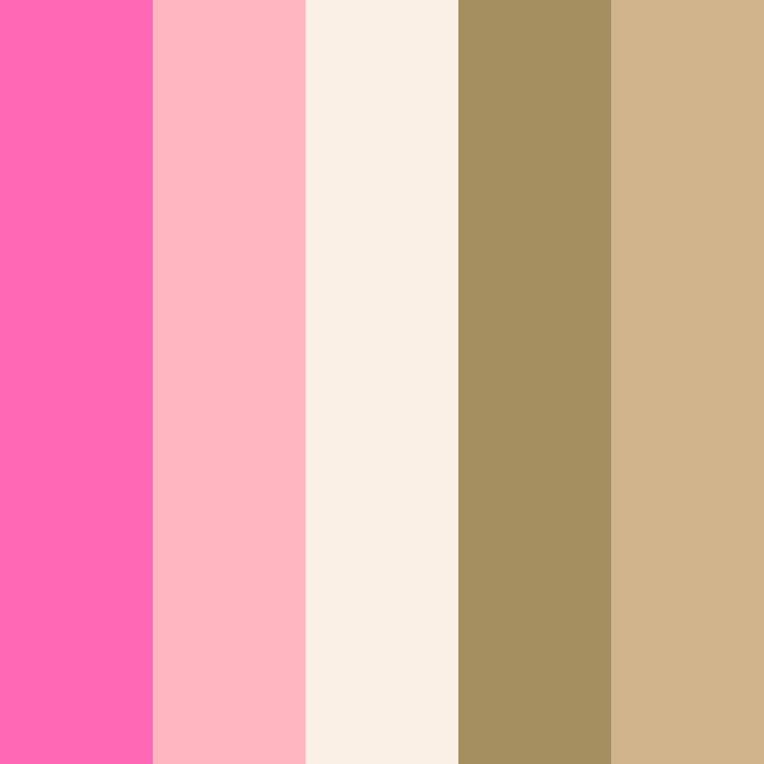 Pink Spring Cream Hazel Skin Orange Cool Color Palettes - ColorMagic