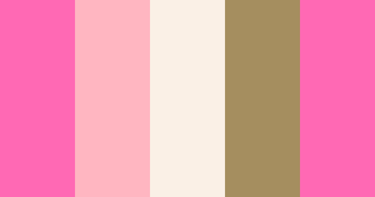 Pink Spring Cream Hazel Vibrant Auburn Nature Mint Color Palettes ...