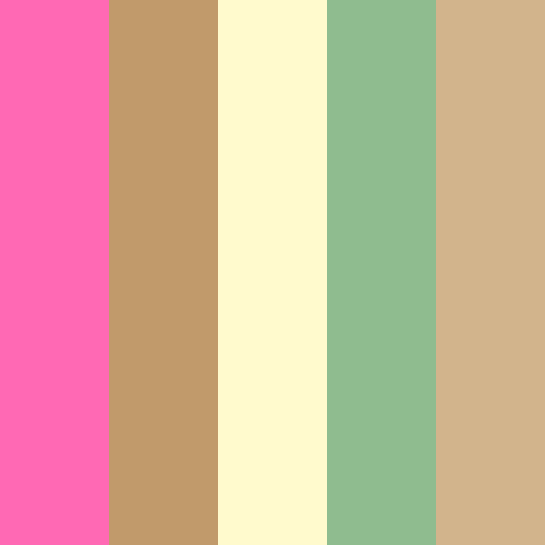 Pink Tan Light Mint Skin Color Palettes - ColorMagic