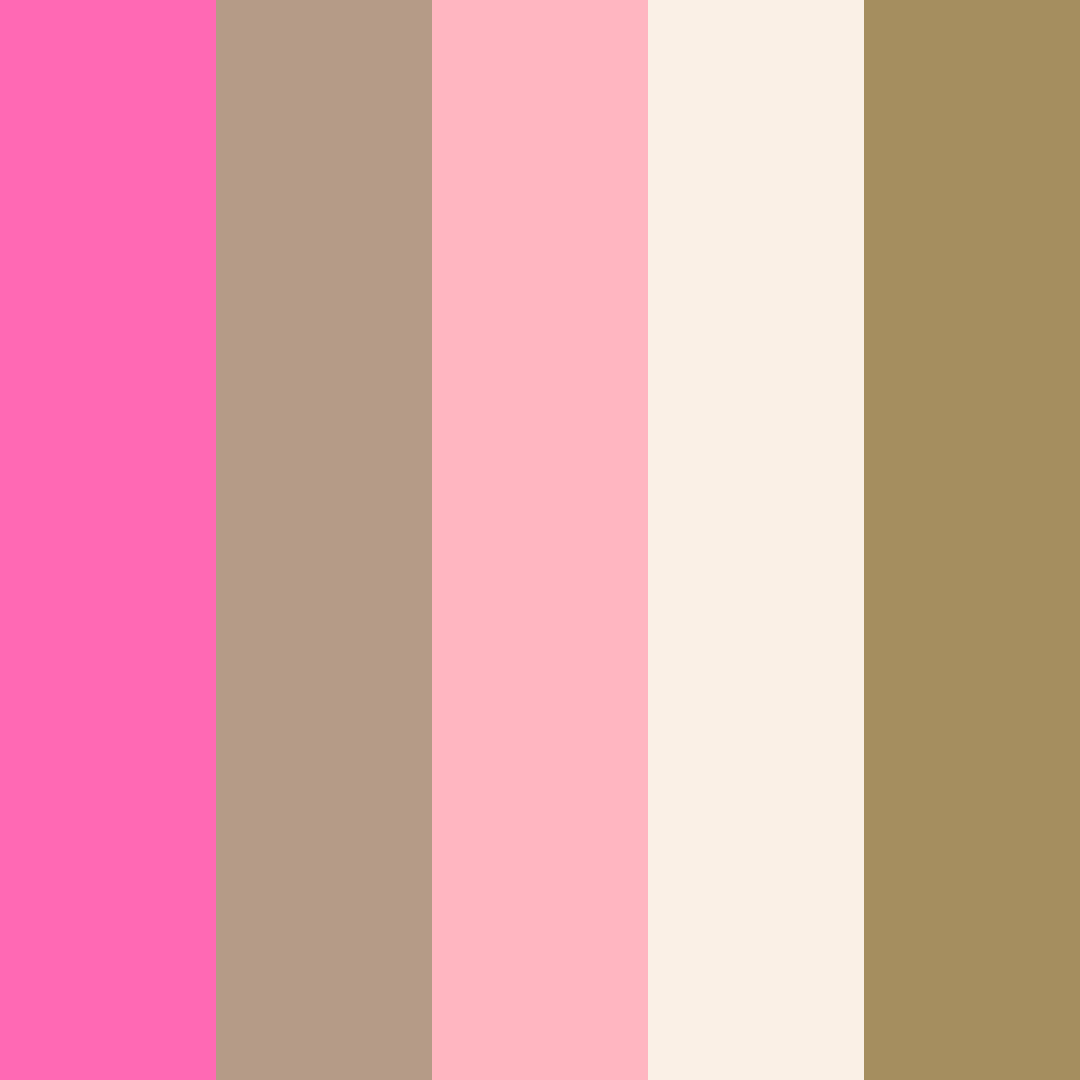 Pink Vintage Spring Cream Hazel Light Indigo Color Palettes - ColorMagic