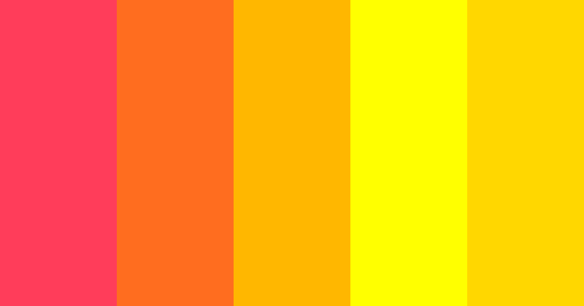 Retro Yellow Color Palettes - ColorMagic