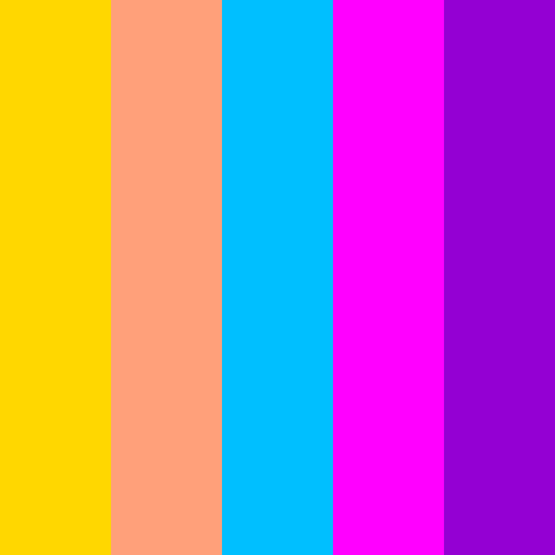 Summer Psychedelic Color Palettes - ColorMagic