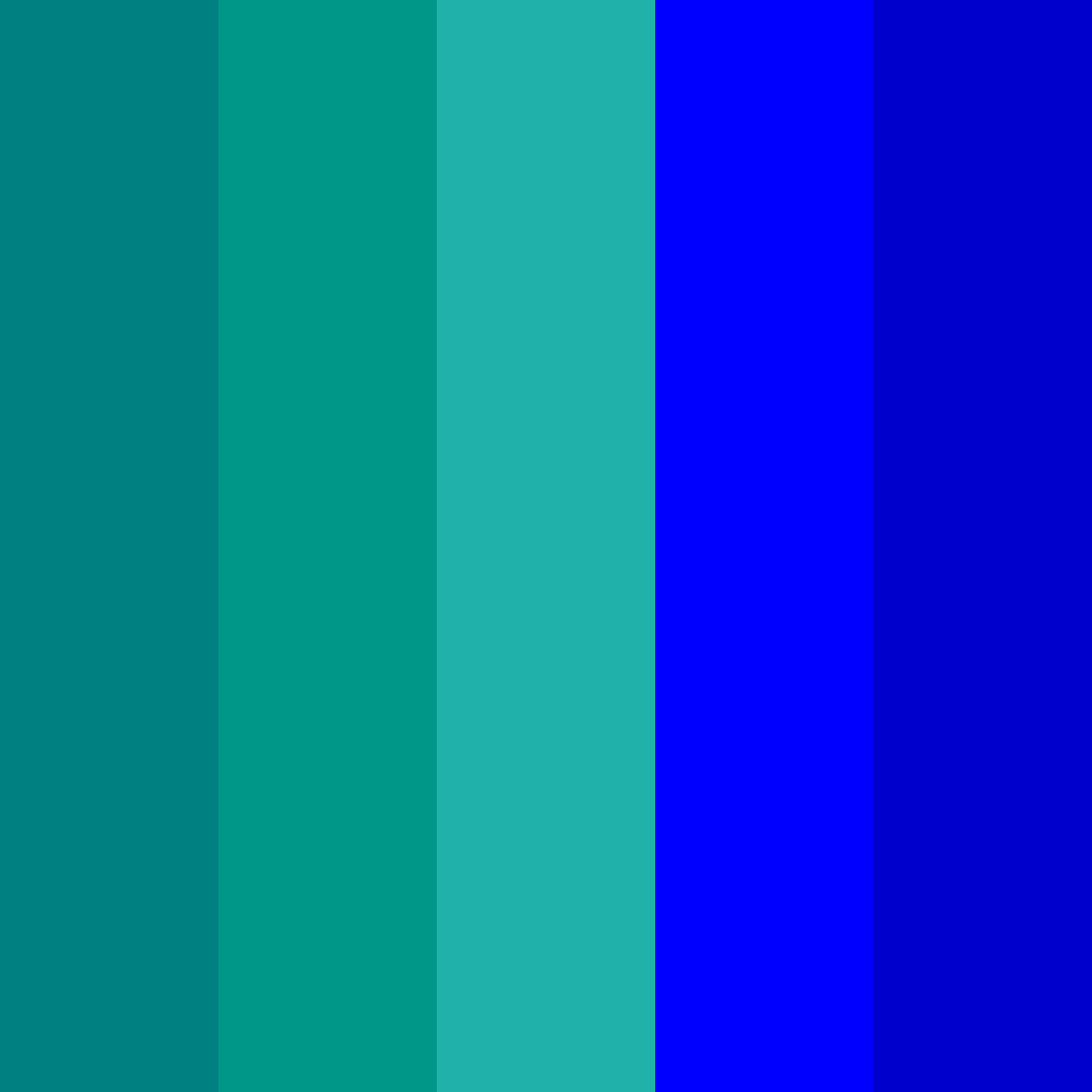 Teal Blue Color Palettes - ColorMagic