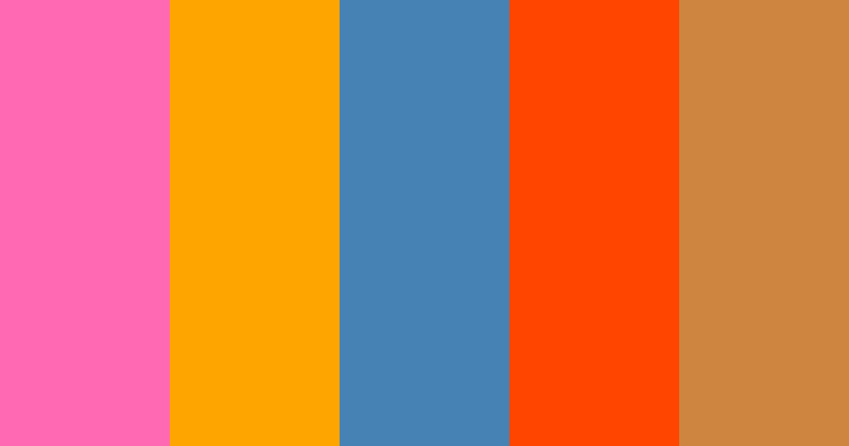 Vibrant Sun Y2K Coral Fall Crimson Lavender Color Palettes - ColorMagic