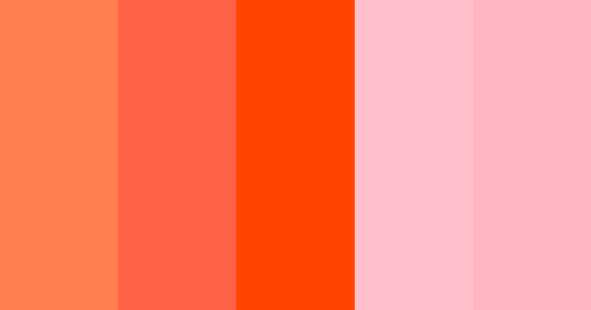 Warm Pink Color Palettes - ColorMagic
