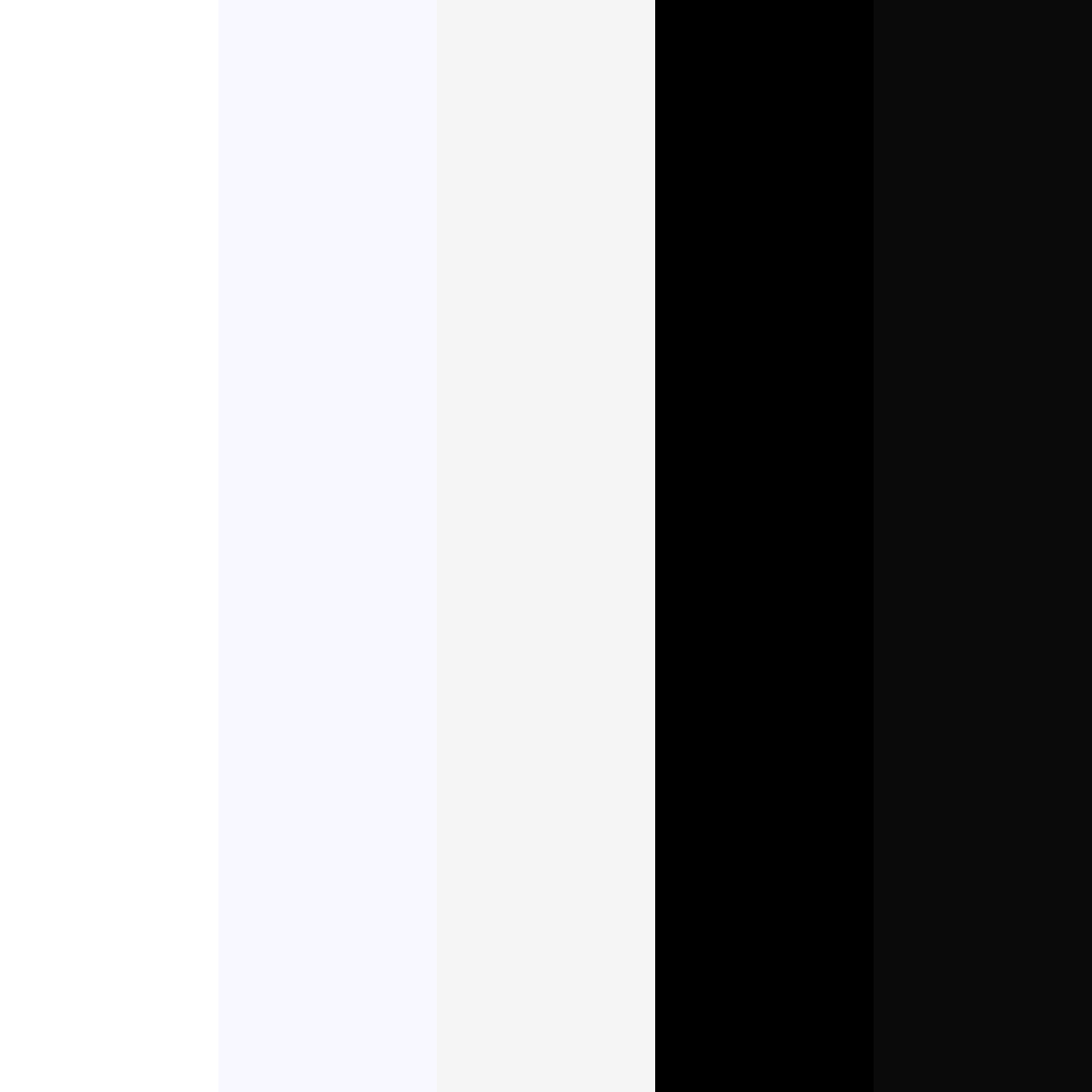 White Black Color Palettes - ColorMagic