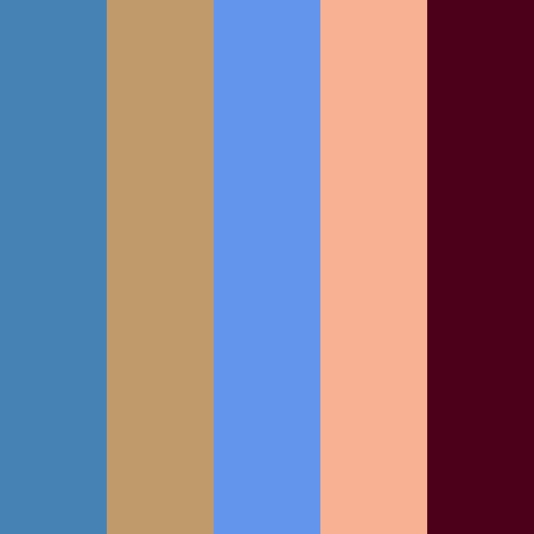 Y2K Tan Cool Apricot Burgundy Color Palettes - ColorMagic