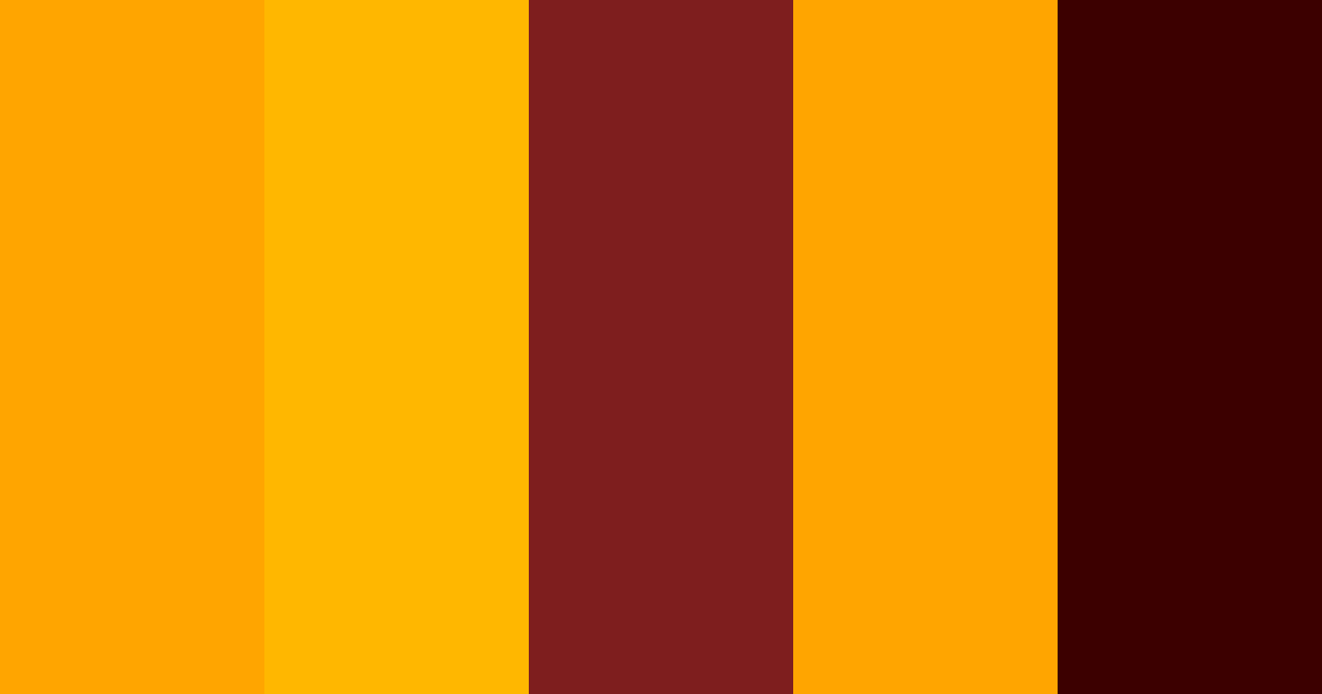 Yellow Retro Auburn Bright Maroon Cream Color Palettes - ColorMagic